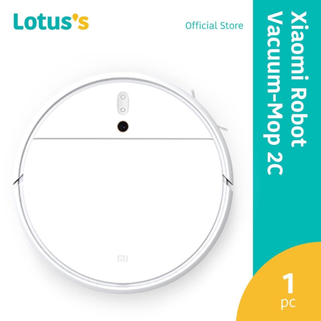 Xiaomi Robot Vacuum and Mop 2C with 2200 Powerful Suction UM | Shopee ...