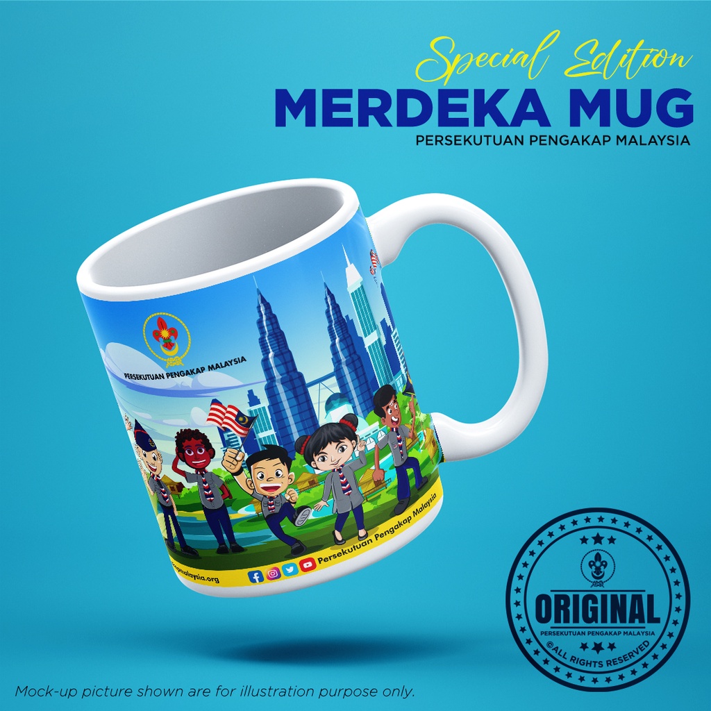 SCOUT MUG PPM (MERDEKA EDITION) | Shopee Malaysia