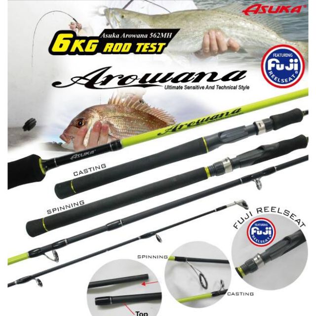 Asuka Arowana Fishing Rod | Shopee Malaysia