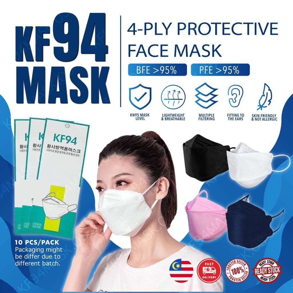 KF94 (10PCS) Face Mask Bundle Pack | Shopee Malaysia