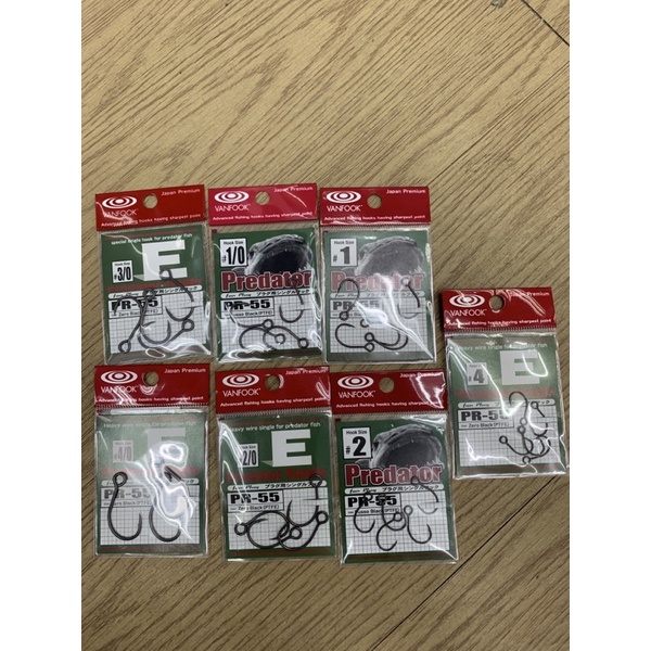 VANFOOK PR-55 PREDATOR SINGLE HOOK 🔥 | Shopee Malaysia