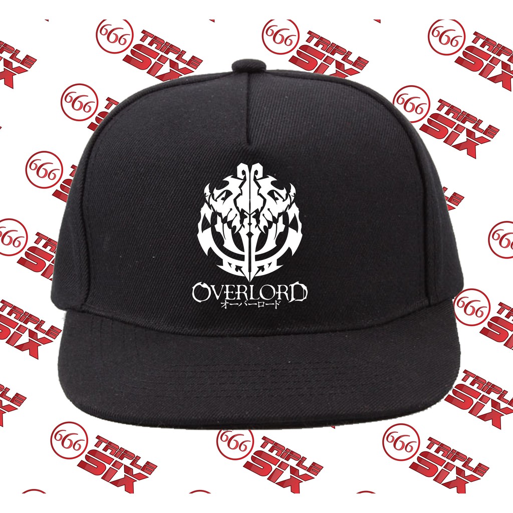 Overlord Anime Cotton Snapback Hat | Shopee Malaysia