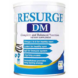 RESURGE DM Formula Dietary Food Milk Powder, 850g (Assorted) | Shopee ...