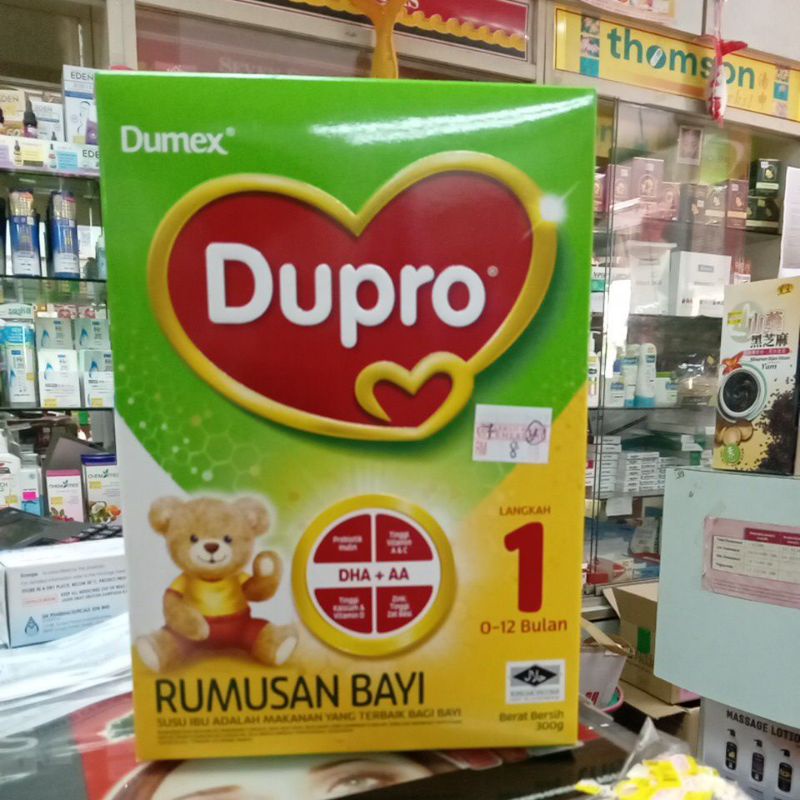 DUMEX DUPRO LANGKAH 1 (0-12BULAN ) 300g EXP: 04/03/25 | Shopee Malaysia