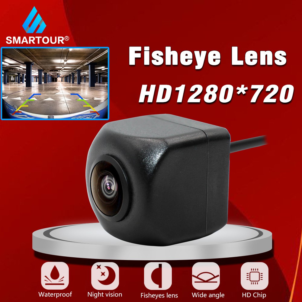 Waterproof 170 Degree Fisheye Lens Night Vision Car Reverse Backup Rear ...