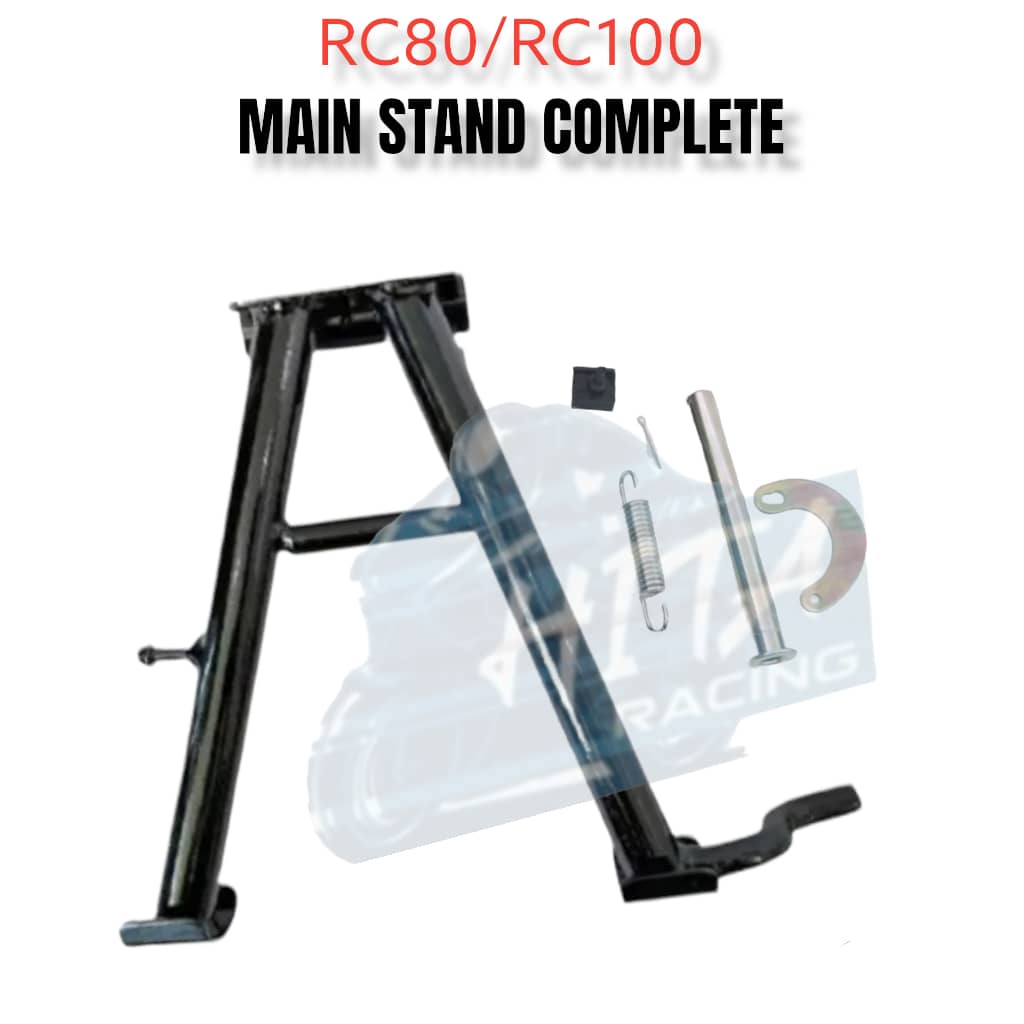 SUZUKI RC80 RC100 MAIN STAND COMPLETE SETS BK HEAVY DUTY | Shopee Malaysia