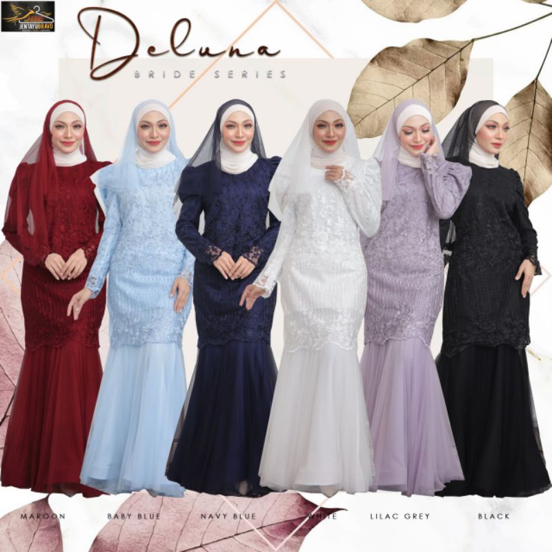 [READY STOCK] DELUNA BRIDE SERIES BY JBE | KURUNG MODERN NIKAH KAHWIN ...