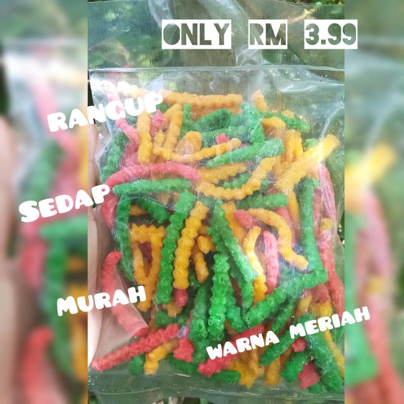 Makanan tradisi kelantan gegetas pelangi | Shopee Malaysia