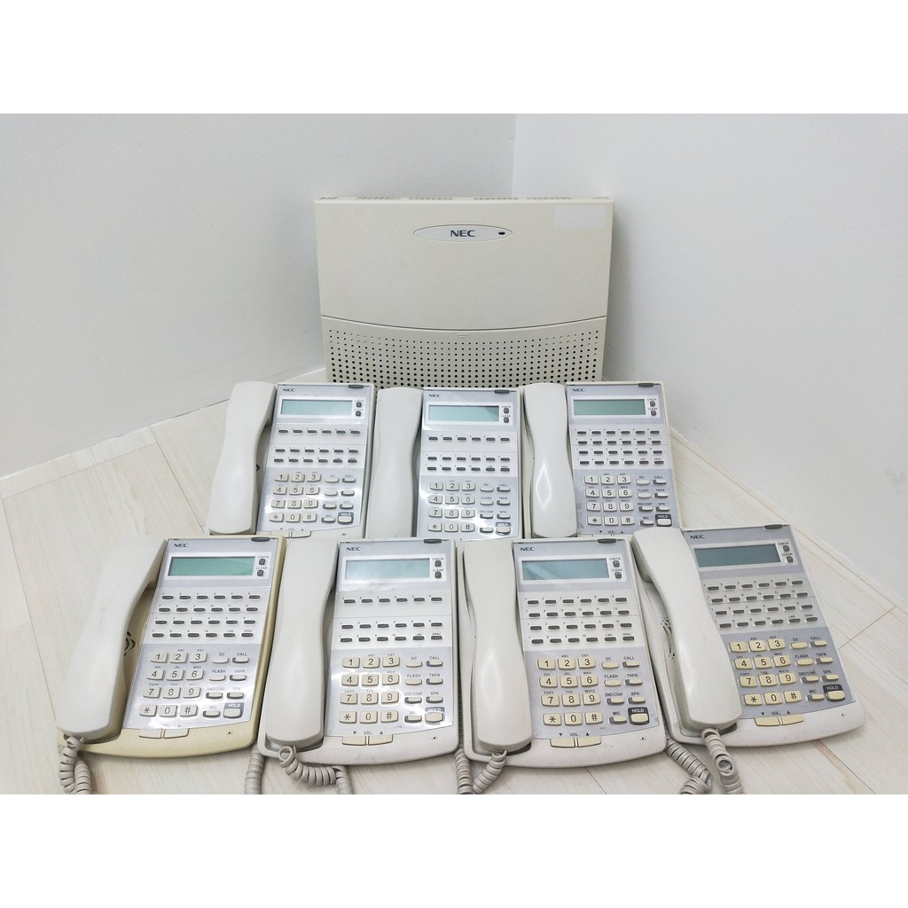 (USED) NEC DIGITAL PBX SYSTEM SET C/W 7 DIGITAL PHONE | Shopee Malaysia