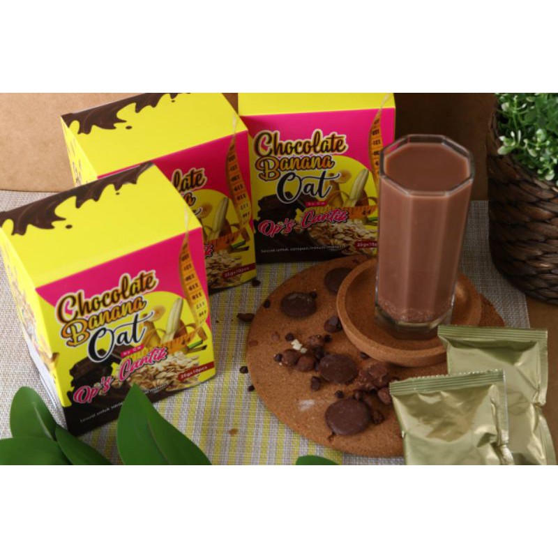 chocolate banana oat jom kurus | Shopee Malaysia