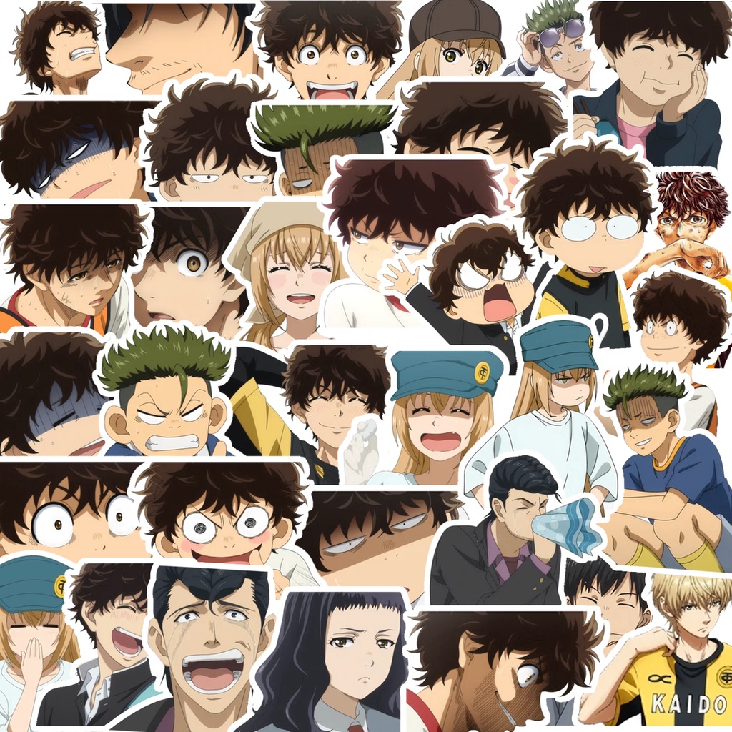 Ao Ashi Anime Sticker Pack (35pcs) | Shopee Malaysia