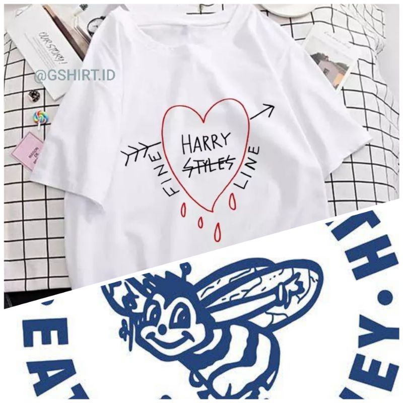 [PREMIUM] Harry Styles Fine Line & Honey Bee T-Shirt {HS Iconic ...