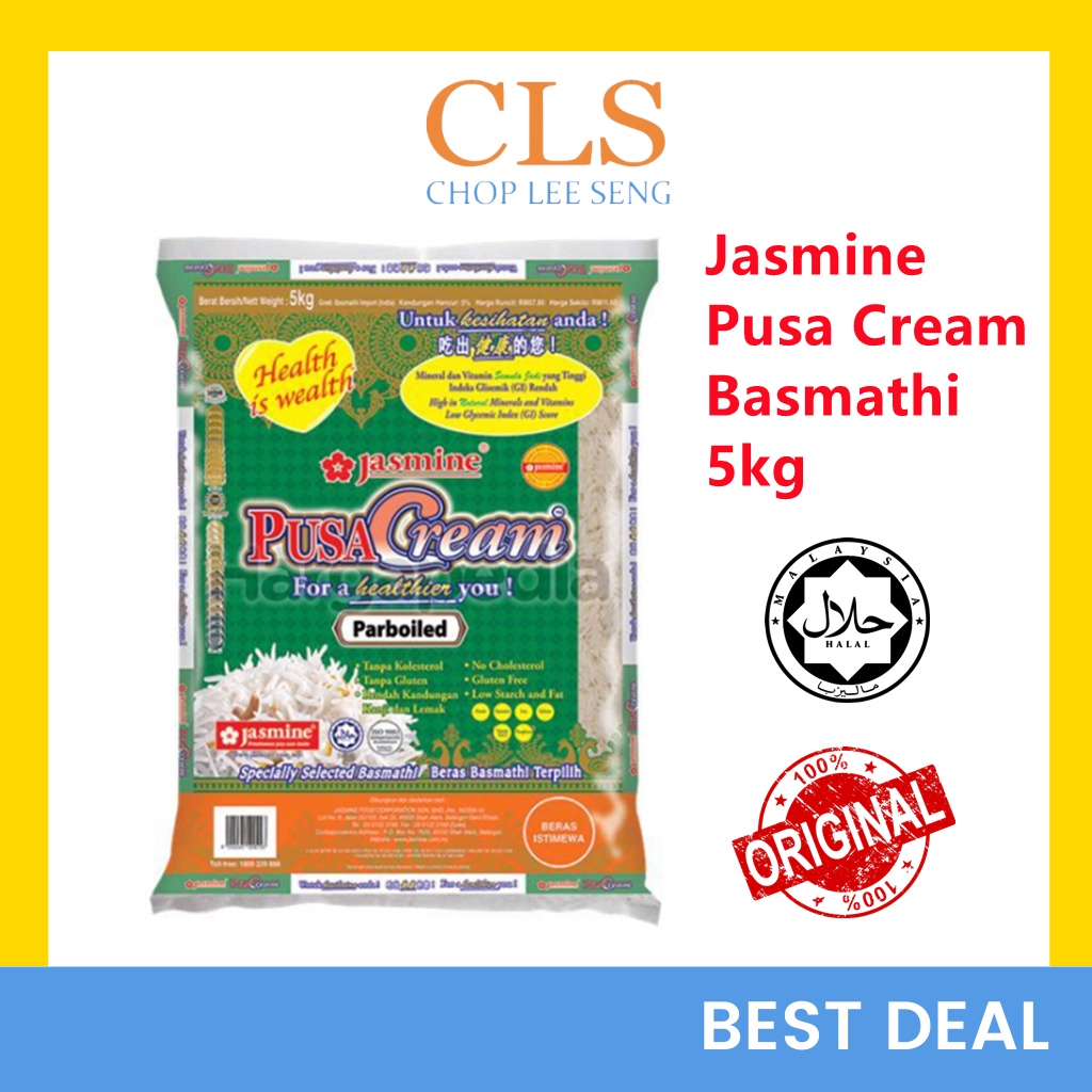 CLS Jasmine Pusa Cream / PusaCream Basmathi / Brasmathi / Beras Mathi ...