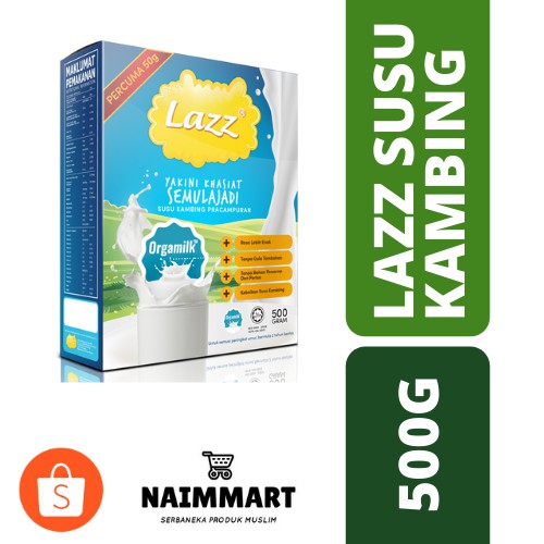 🔥FREE 500G🔥 LAZZ SUSU KAMBING ORIGINAL ASLI/KURMA/CHOCO | Shopee Malaysia