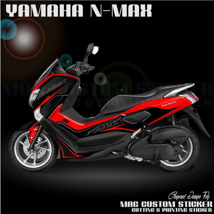 FULL BLOCK DECAL STICKER - YAMAHA NMAX - ELEGANT | Shopee Malaysia