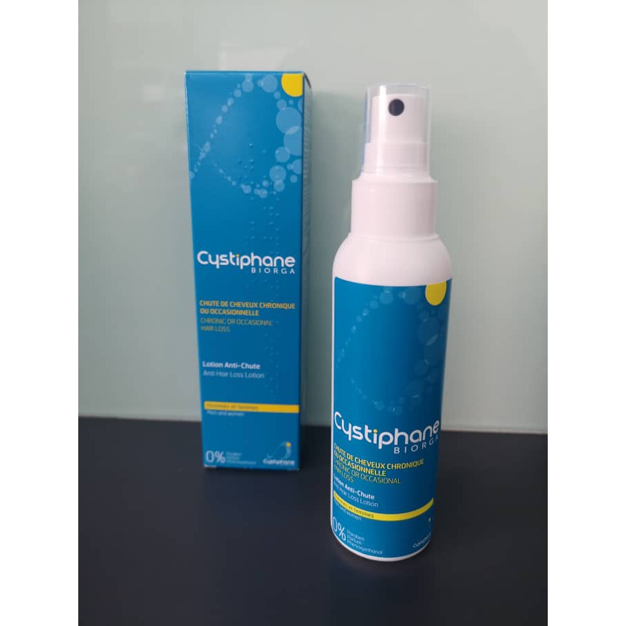 (Ready Stock) CYSTIPHANE Biorga Lotion Anti Hair Loss Lotion | Shopee ...