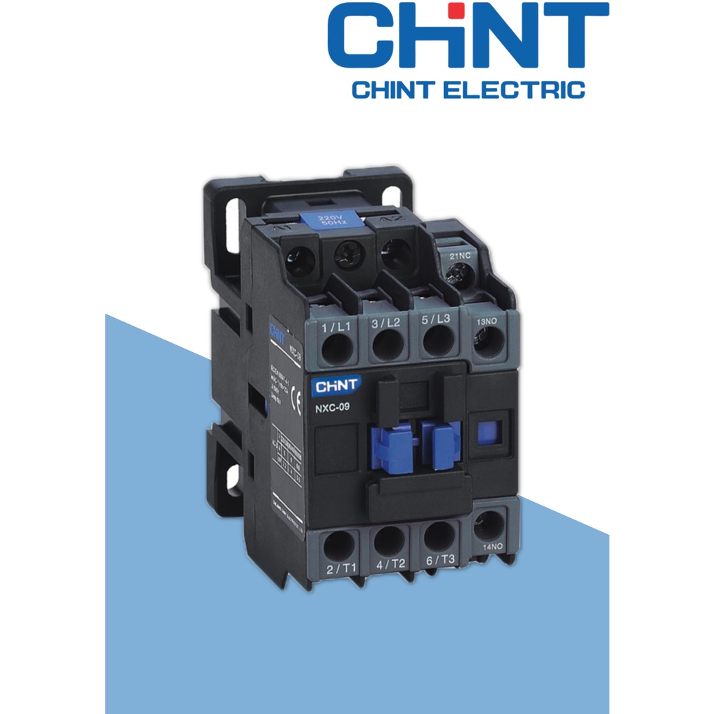 CHINT NXC Series 3 Pole AC Contactor Model : NXC-09-NXC-100 | Shopee Malaysia