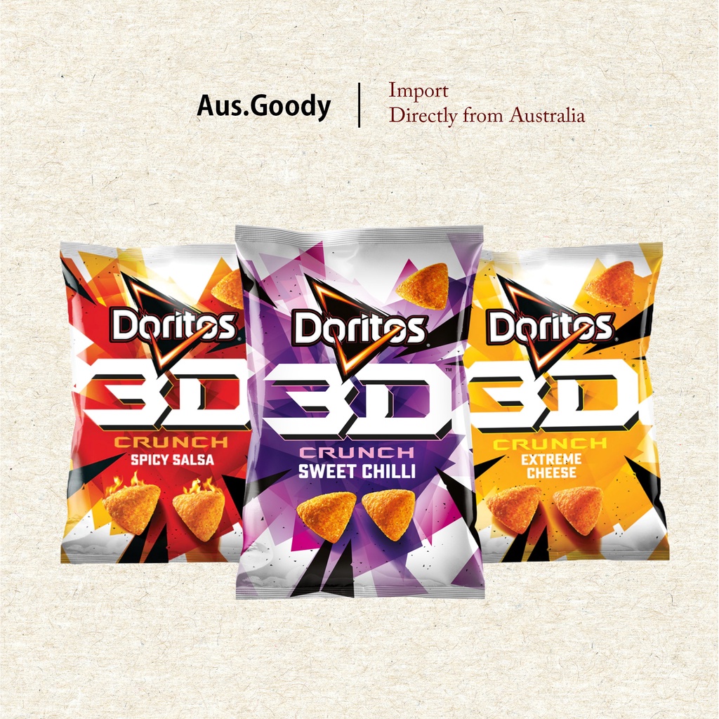NEW Doritos 3D 130g Australia Snack | Shopee Malaysia