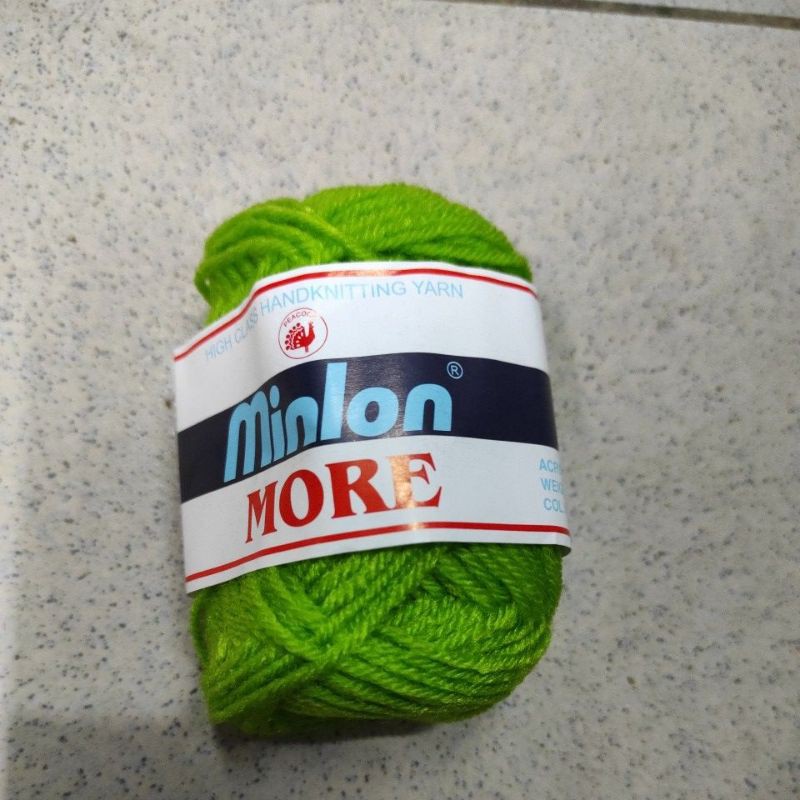 Minlon More Benang Kait Knitting Yarn 24+-g (1pc) | Shopee Malaysia