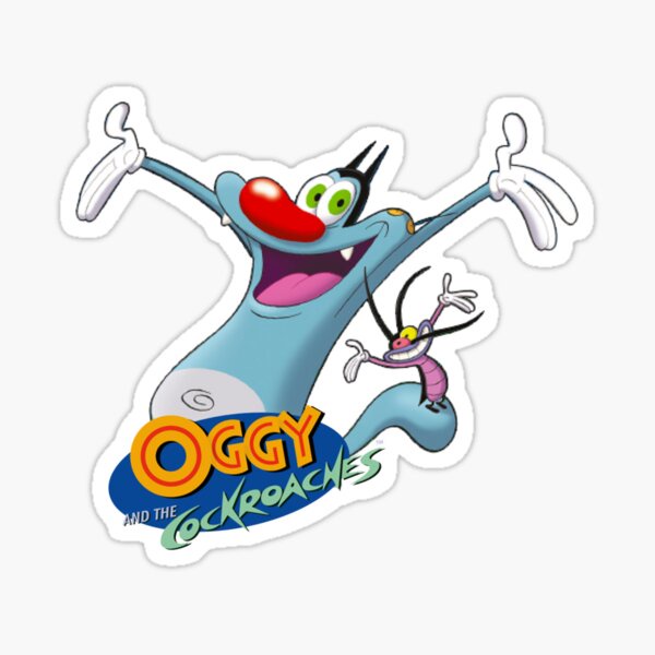 Oggy and The Cockroaches Stickers v1 | Shopee Malaysia