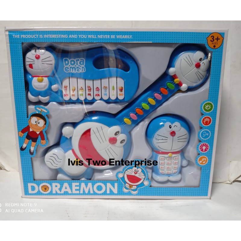 🔥 READY STOCK🔥DORAEMON 3 IN 1 MUSICAL TOYS PLAY SET | Shopee Malaysia