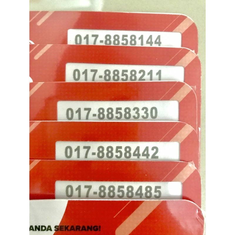 💫Hotlink VIP Number 017-8858 xxx💫 | Shopee Malaysia