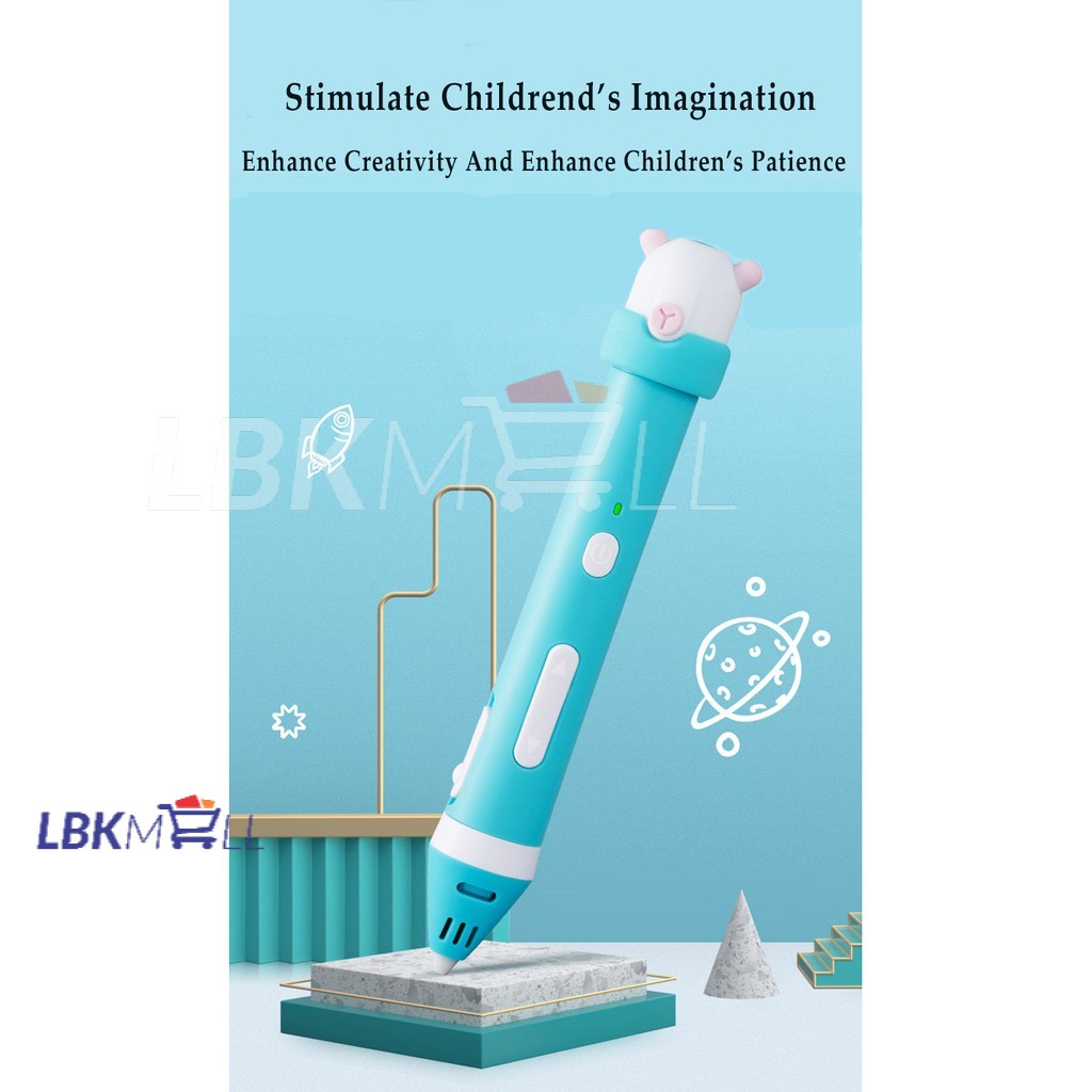 FREE 3 Color Filament -Low Temp 3D Printing Doodle Arts Craft Drawing ...