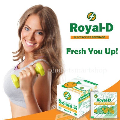 Thailand Halal Royal-D Electrolyte Beverage 25g Fruit Flavour | Shopee Malaysia