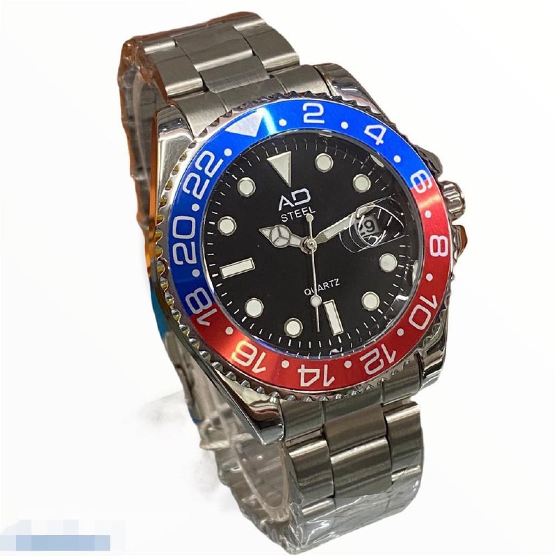 AD STEEL MEN WATERPROOF STAINLESS STEEL WATCH | Shopee Malaysia