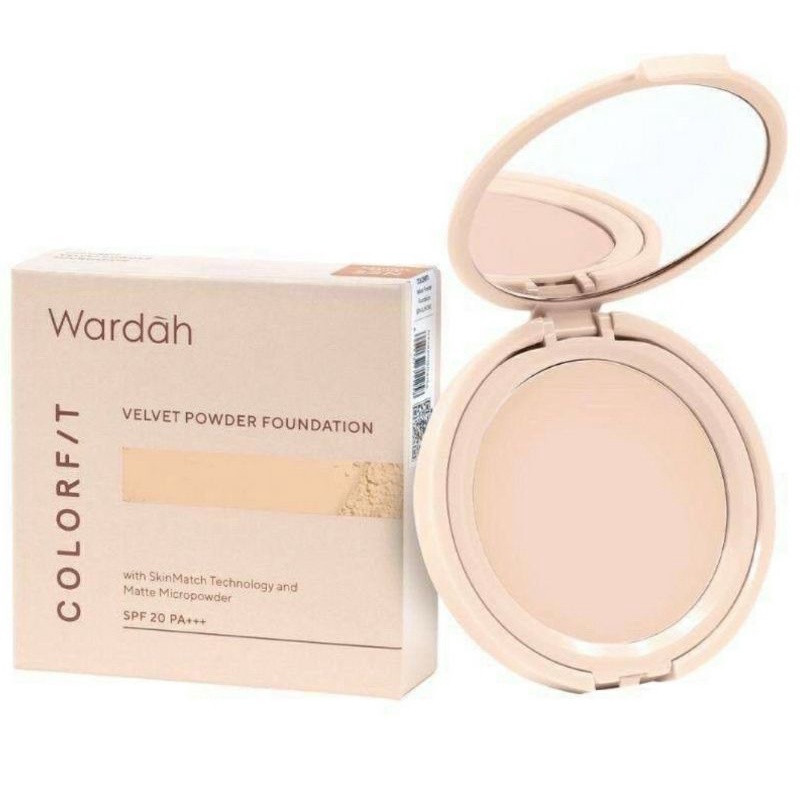 WARDAH COLORFIT VELVET POWDER FOUNDATION || REFILL | Shopee Malaysia