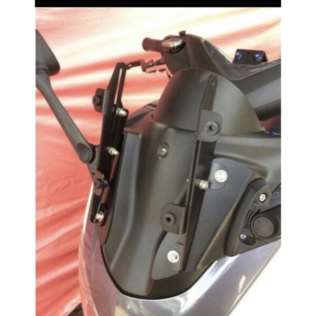 YAMAHA NMAX155 v1 ADJUSTABLE SIDE MIRROR BRACKET VISOR BRACKET ...