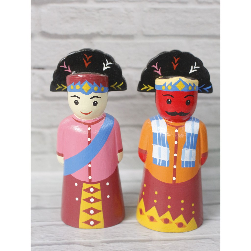 Bang Sukri and Mpok Meinar Ondel-Ondel dolls | Shopee Malaysia