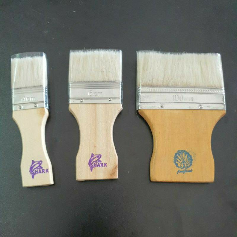 WOOD VARNISH SHELLAC BRUSH Berus Syelek Kayu 羊毛漆扫 | Shopee Malaysia