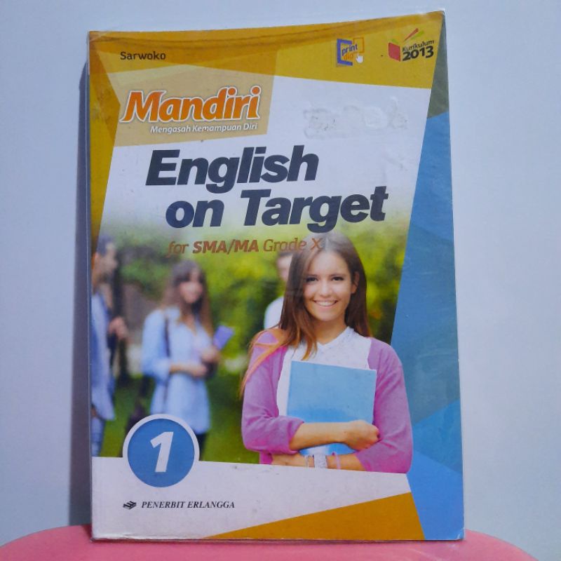 Book Mandiri English on Target Grade 10 High School Second | Shopee ...
