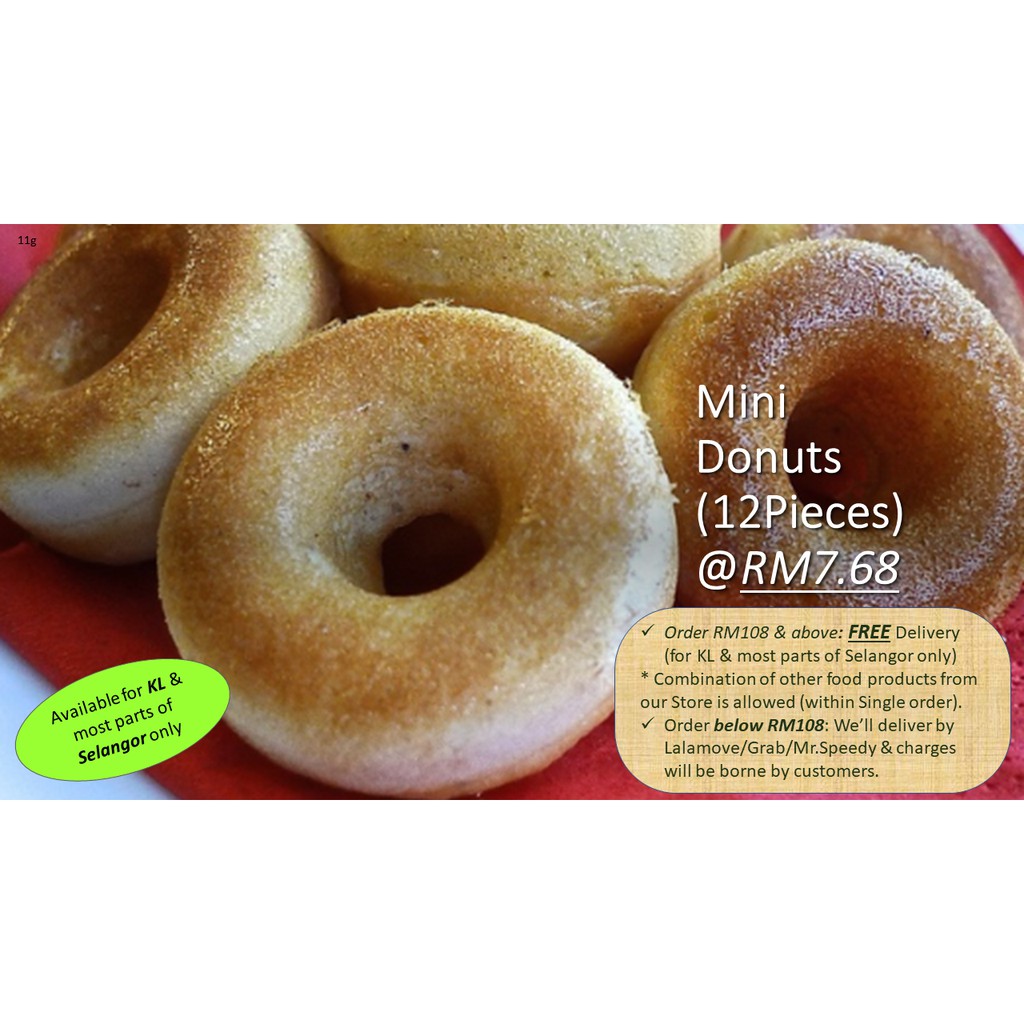 1 x Mini Donuts (12pcs) | Shopee Malaysia