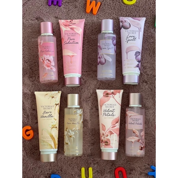 Pure La Creme / Love Spell La Creme / Velvet Petals La Creme / Bare ...