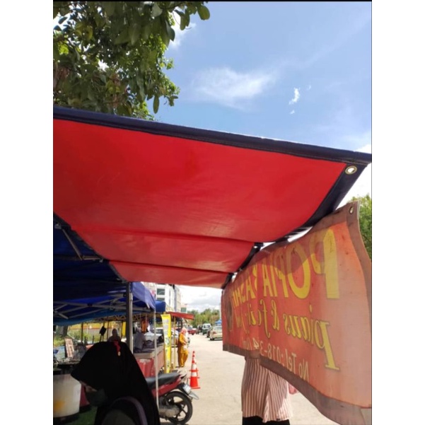 awning canopy kanopi pasar malam 10x15 | Shopee Malaysia