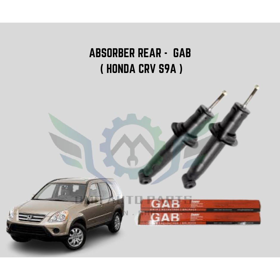【GAB】ABSORBER REAR HONDA CRV 2002-2017 S9A SWA TOA (GAS) (1 PAIR / 2PCS) | Shopee Malaysia