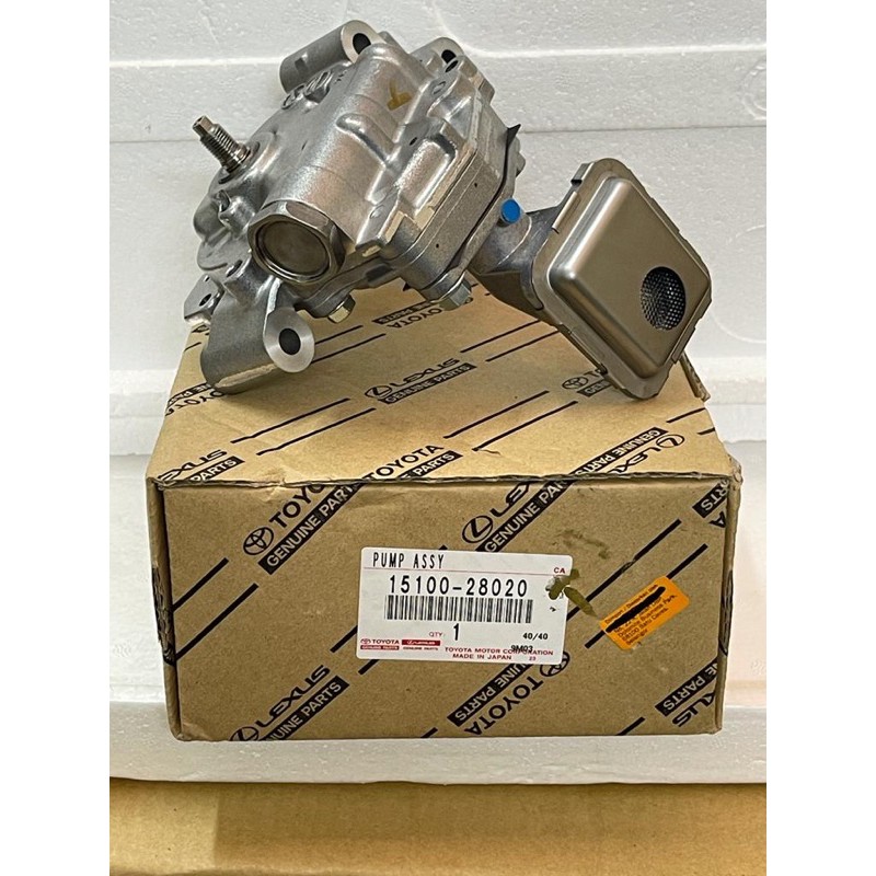 15100-28020 OIL PUMP. 100% TOYOTA ORIGINAL. FOR:ACU10/30,ACR30/50,ANH10 ...