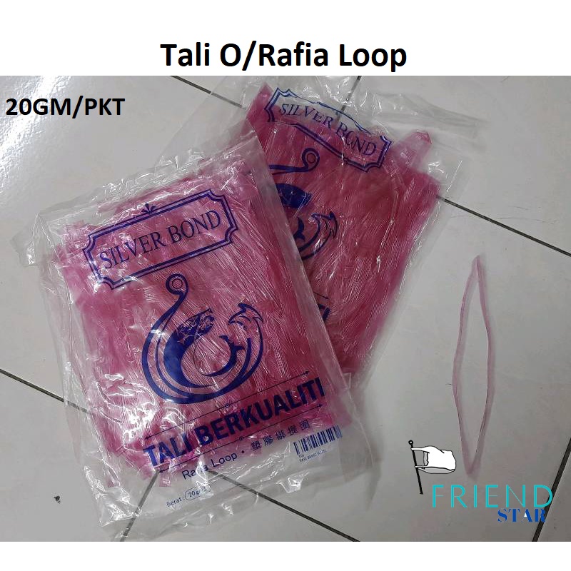 [20gsm] Tali O / Tali Ikat Mesin / Plastic String Rope / String Raffia ...