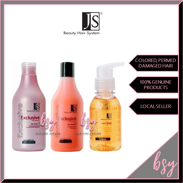 JS Exclusive (2+11+34) Treatment Shampoo 320ml + 60 Seconds Carrot Soft ...