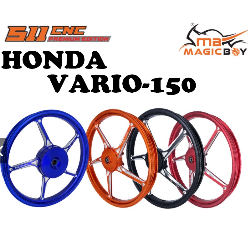 MAGIC BOY VARIO 125 VARIO 150 FG511 CNC 14/16 -17 SPORT RIM 17INCH ...