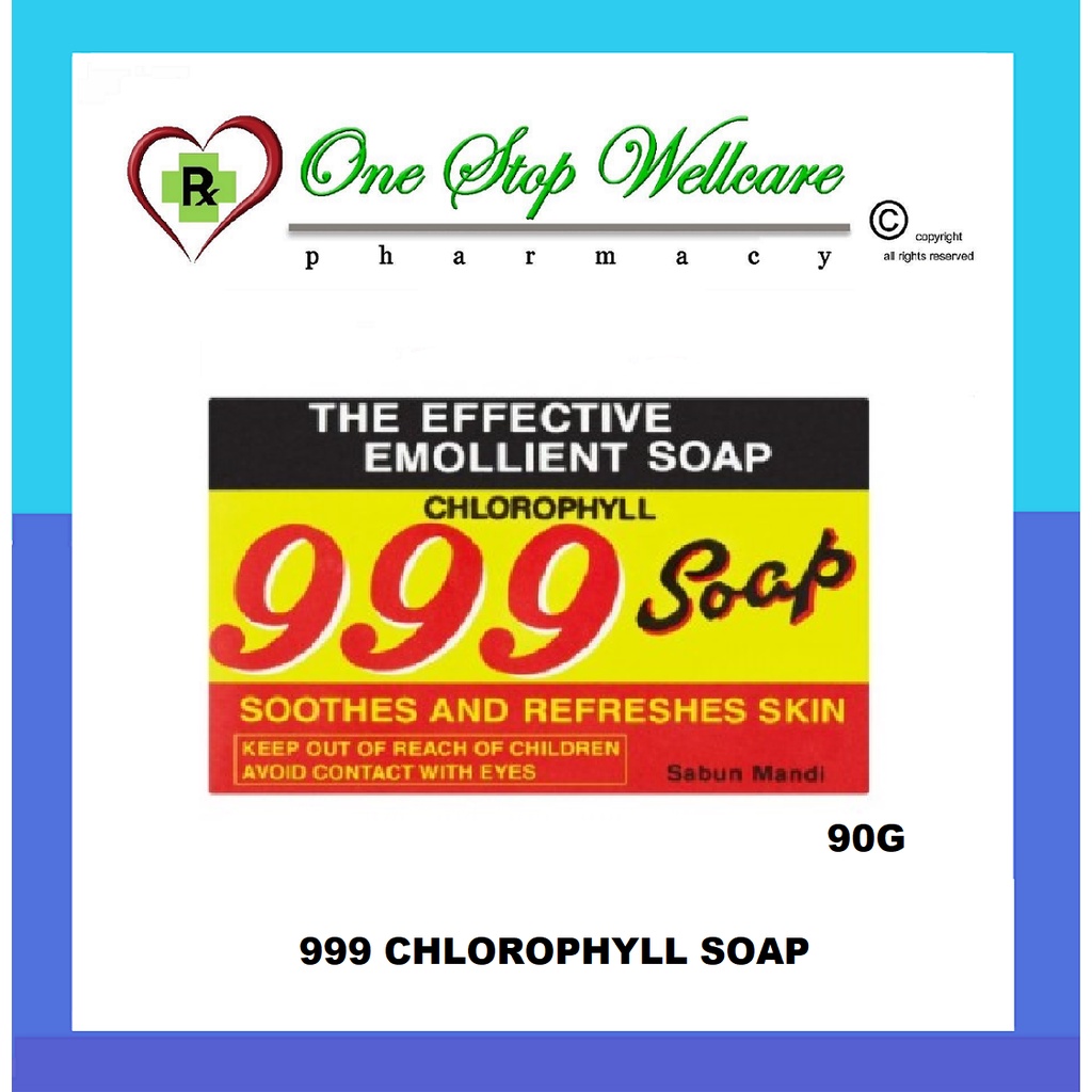 999 CHLOROPHYLL SOAP 90G (EXP:09/2027) | Shopee Malaysia