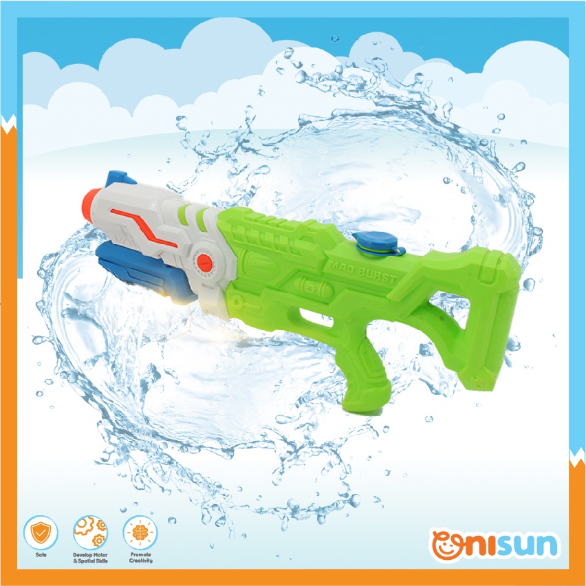 Kids Boy Fun Indoor Outdoor 70cm Long Kids Big Pump Action Blaster ...