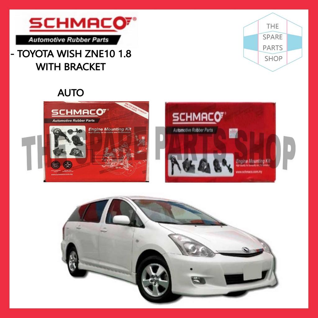 TOYOTA WISH 1.8 ZNE10 WITH BRACKET AUTO SCHMACO ENGINE MOUNTING SET ...