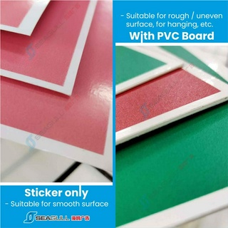 Hearing Protection Zone Zon Perlindungan Pendengaran Warning Sign ...