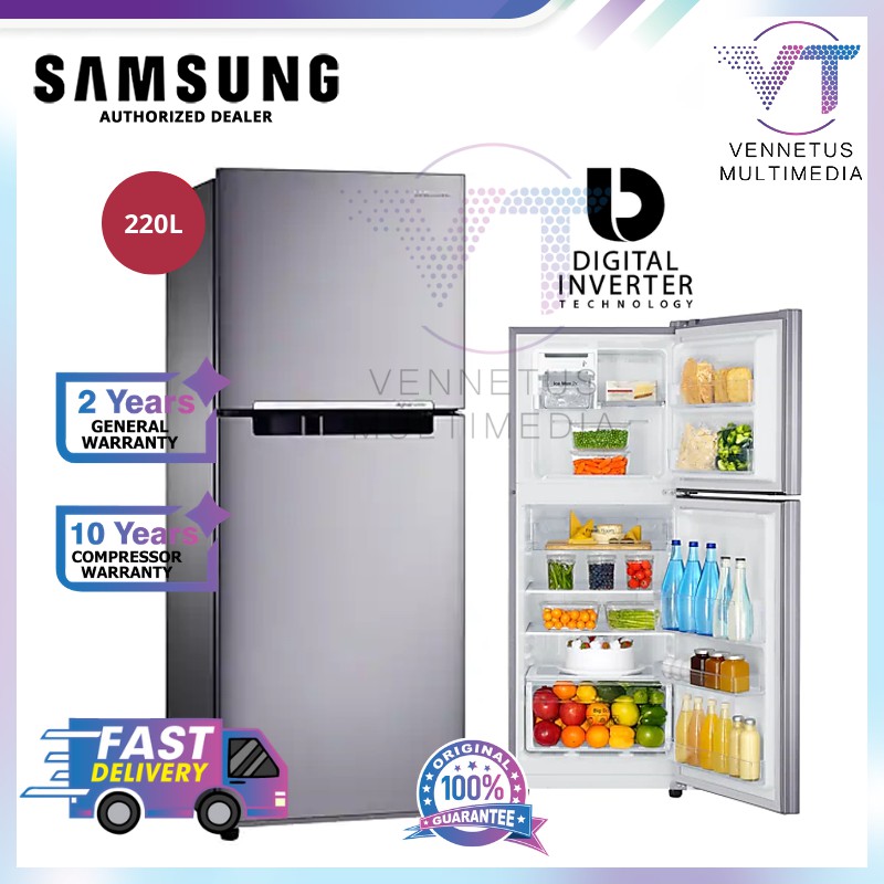 Samsung 220L Digital Inverter Twin Door Fridge RT20FARVDSA/ME / RT ...