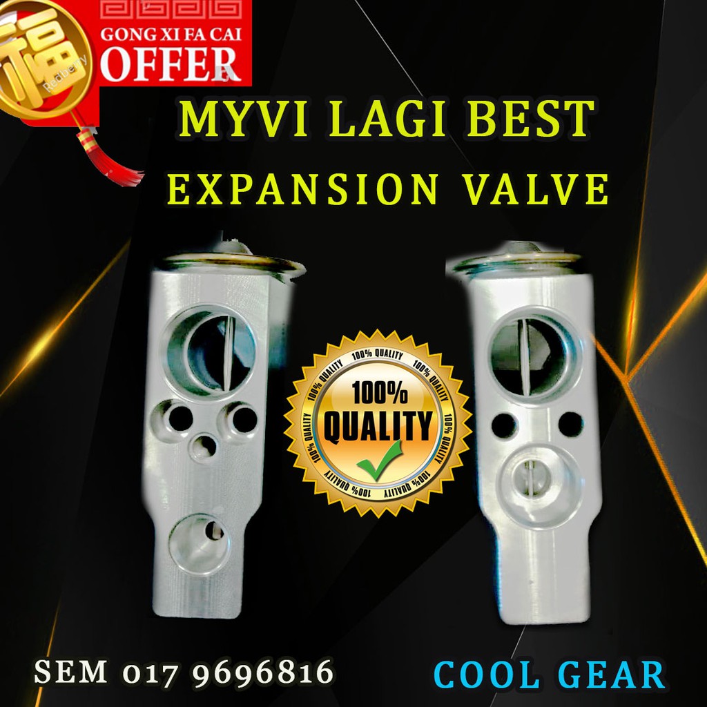 PERODUA MYVI LAGI BEST COOL GEAR EXPANSION VALVE (CAR AIRCOND SYSTEM ...