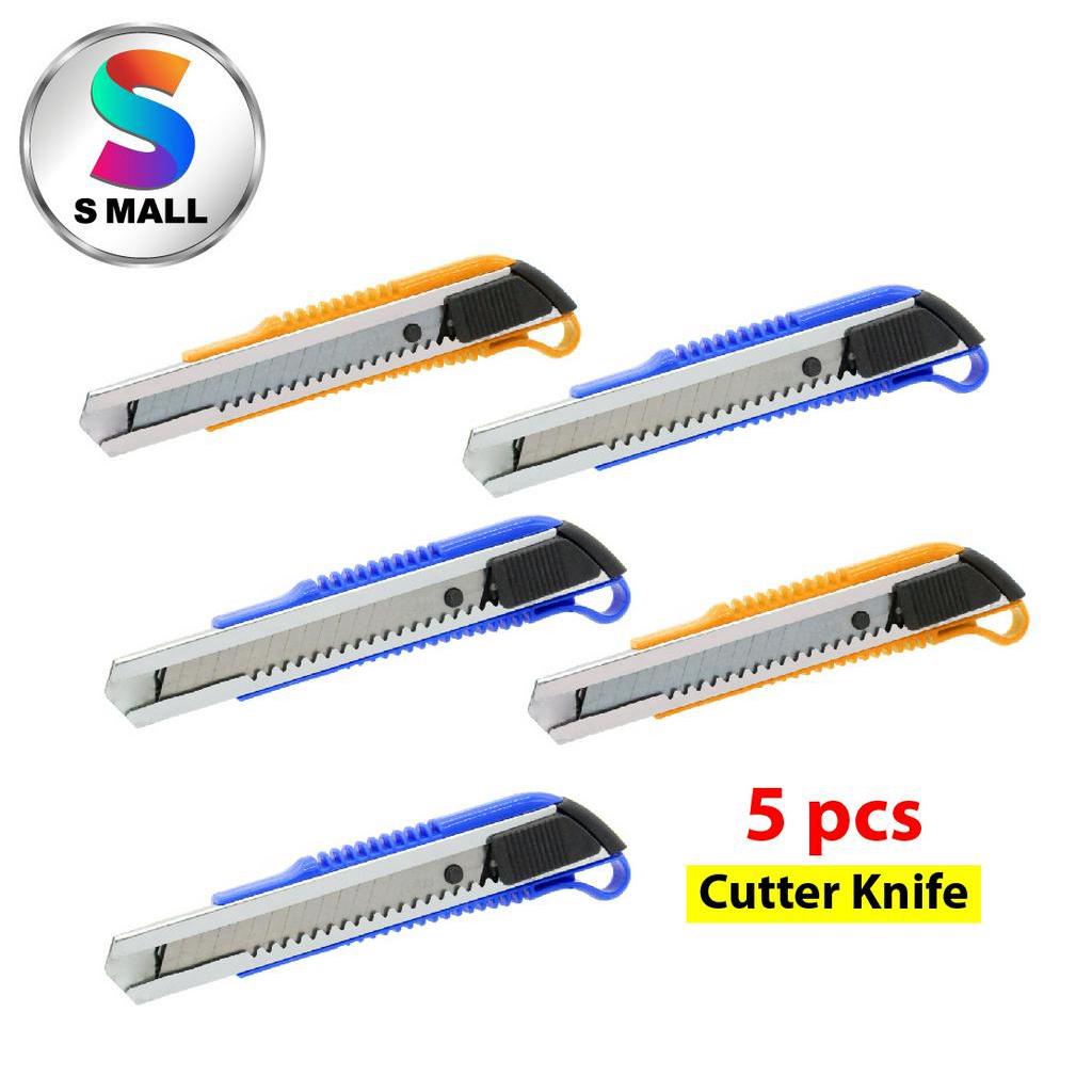 S MALL Handcraft Auto-Lock Cutter Knife Blade 1pcs / 5pcs - HX-332 ...