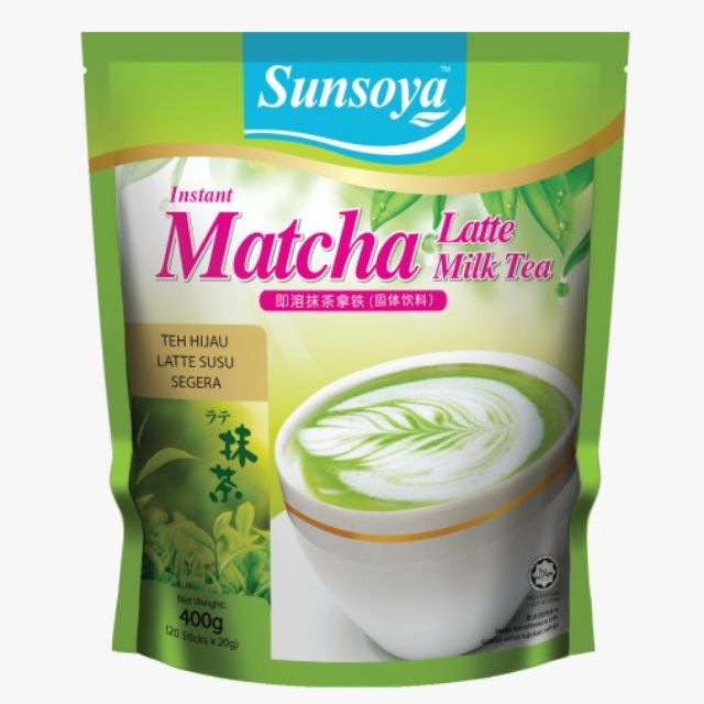 Sunsoya matcha latte | Shopee Malaysia